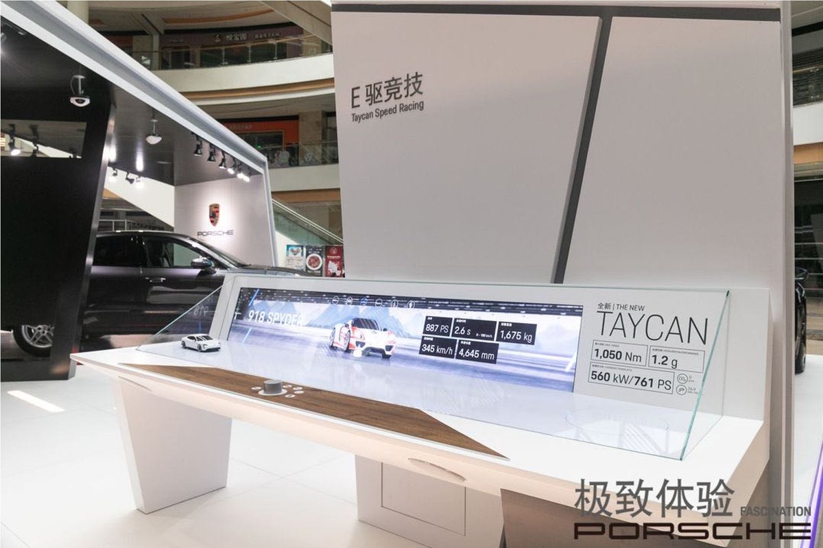 Taycan Racing Table | RedRabbit Animation